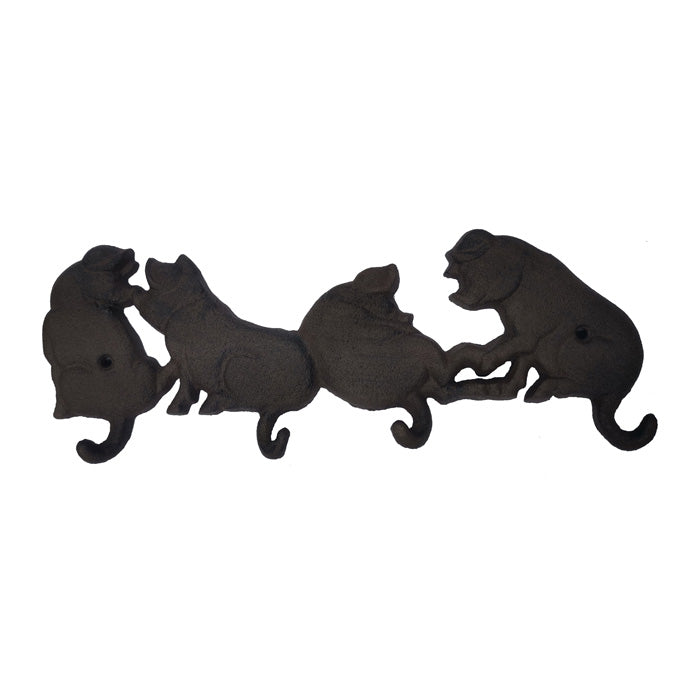 Four pigs cast iron hanger – Molly and me